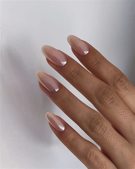 72 Chic Natural Colored Chrome Nail Ideas For 2025 Drexplains