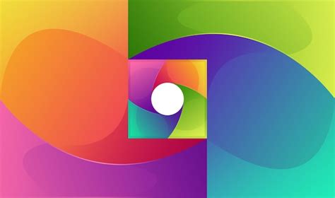 Free Vector Gradient Abstract Geometric Background With Rectangle