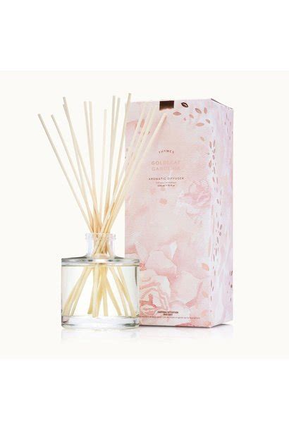 Thymes Goldleaf Petite Reed Diffuser Castles And Cottages Ciao
