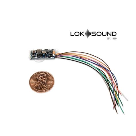 Esu 58923 Loksound 5 Nano Dcc With Single Wires Sound Decoder N Scale
