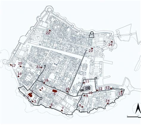 Ploce Gate Dubrovnik Croatia Map