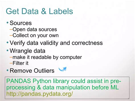 intro to machine learning with scikit learn ppt