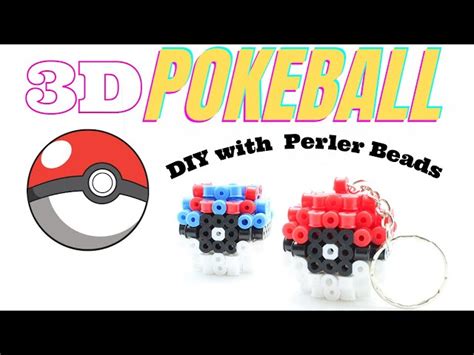 Perler Pokeball Perler Beads Ideas Pokemon Poke Ball Tiktok