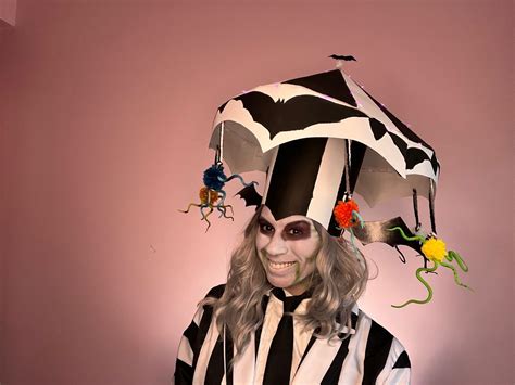 Beetlejuice Carousel Hat Costume Diy Hat Tutorial English And Español