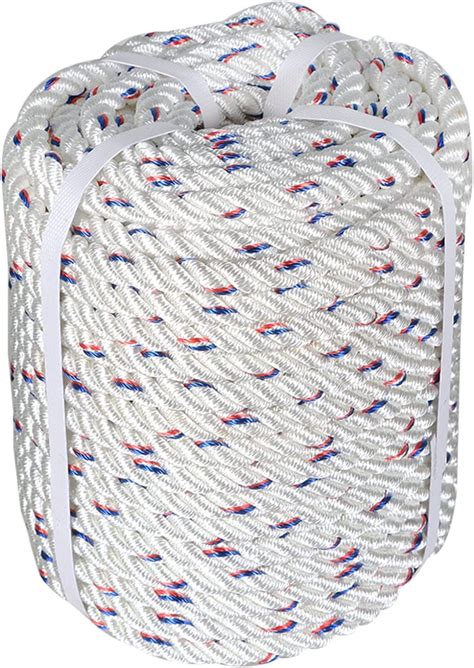 58 Inch Double Braided Polyester Rope 150ft Arborist Bull Rope