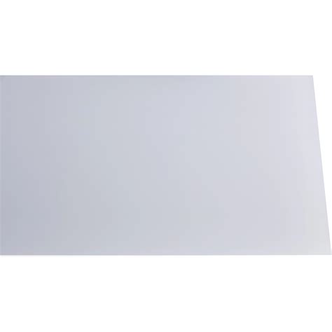 Akrylová Doska Rovná 3 Mm Hladká Jemná 1000 X 1000 Mm Biela