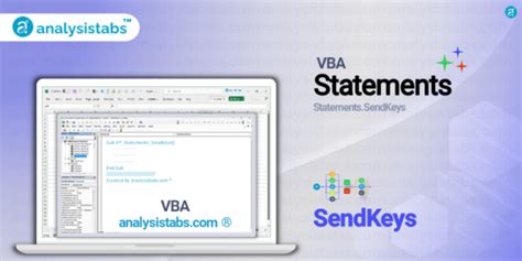 Vba Sendkeys Statement Explained With Examples