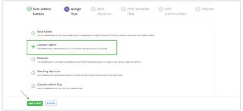 Create Sub Admins For Your School