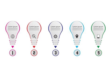 Premium Vector Infographics Elements Template For Evolution Series