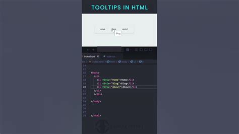 Tooltip In Html Coding Codingbat Webdesign Bca Programming Webdevelopment Important Youtube