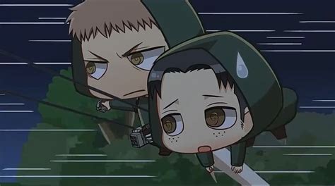 Jean Kirschtein Chibi Theaterimage Gallery Attack On Titan Art Attack On Titan Attack On