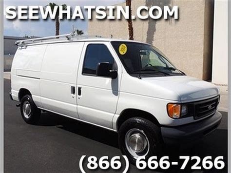 2003 Ford E Series Cargo Van E 250 Magnificent60 Cargo Vans