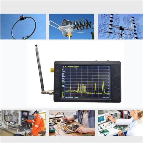 For Tinysa Ultra 4 0 Inch Handheld Spectrum Analyzer 100khz 5 3ghz High Frequency Signal
