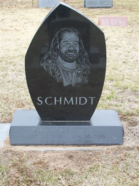 Quentin Christopher Schmidt 1968 1995 Find A Grave Memorial