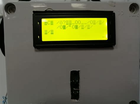 problema con display lcd 2004 y controlador i2c caracteres extraños al