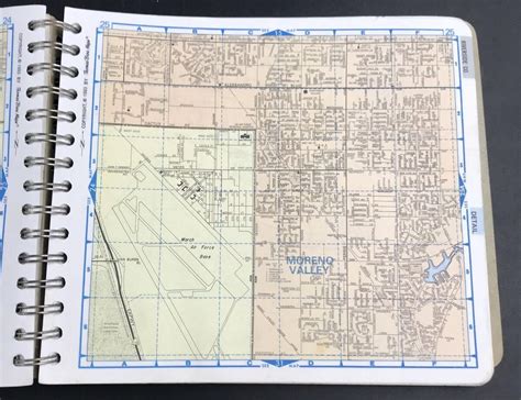 Vintage 1994 Thomas Guide Map San Bernardino And Riverside Counties