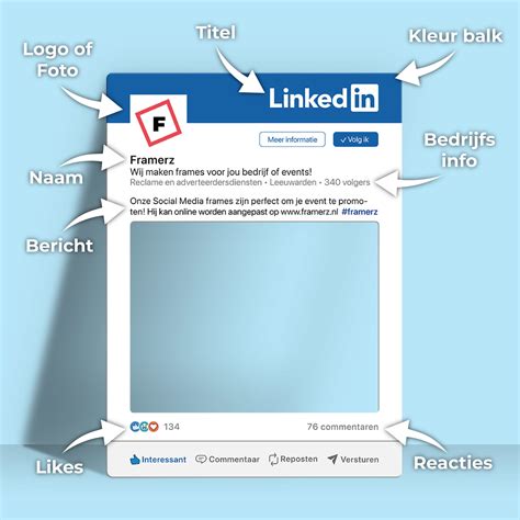 Linkedin Frame Framerz