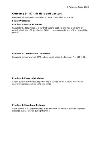 Science For Engineers Vector And Coordinate Measuring Systems