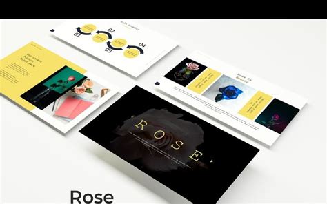 Rose Powerpoint Template 89322 Templatemonster