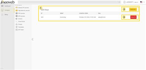 Ssh Keys Documentazione