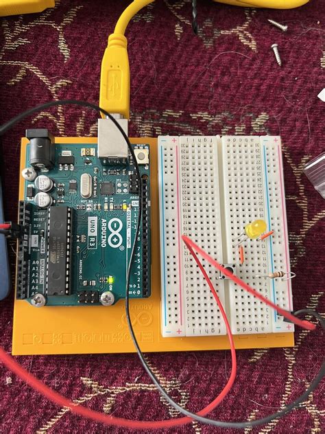 Problème Avec Le Projet 1 Allumer Une Led Arduino Uno Français