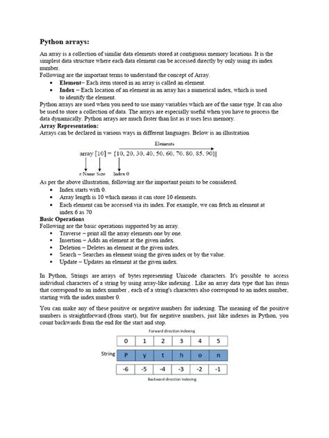 Array Pdf