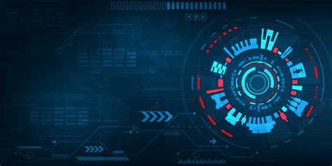 An Interface That Has Technology Concepts Template Computer