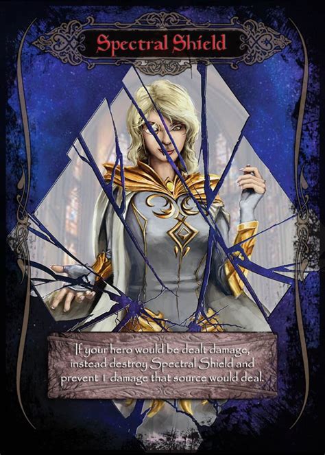 Spectral Shield Flesh And Blood Illusionist Aura Token Etsy