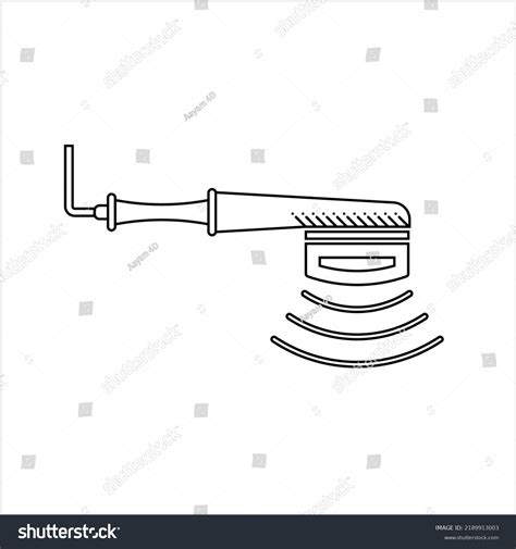 Ultrasound Icon High Frequency Sound Wave Stock Vector Royalty Free 2189913003 Shutterstock
