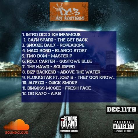 Stream Dingus Mcgee Fresh Face By Iam Strongisland Listen Online For Free On Soundcloud