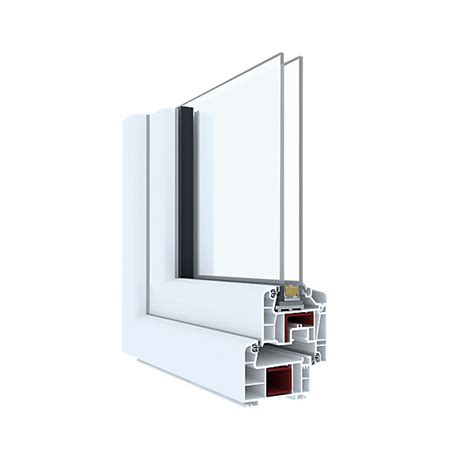 Fenêtre 2 Vantaux Oscillo Battante Tirant Droit Double Vitrage