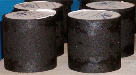 Gyratory Compacted Oil Sand Specimens Download Scientific Diagram