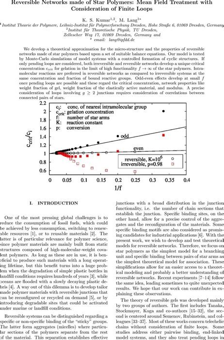 Reversible Networks Made Of Star Polymers Mean Field Treatment With Consideration Of Finite