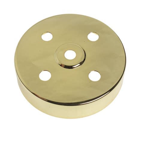 Polished Brass Ceiling Rose With 5 Holes