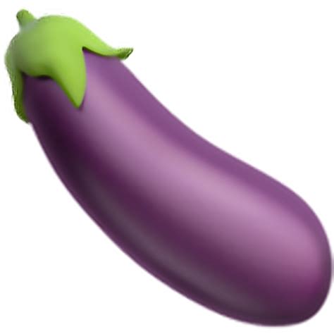 Eggplant Emoji Png High Resolution Png For Social Media And Design