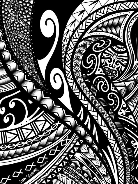 Tribal Penguin Design