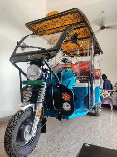 Khushi Ss Delux In Black At Rs 65380 Electric Rickshaw Three Wheeler