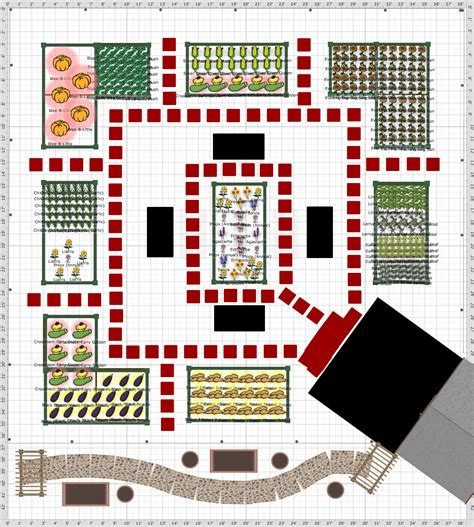 Garden Plan 2016 Geometric Design