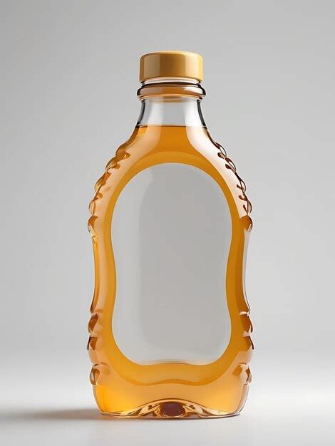 Honey Bear Bottle Mockup Premium Ai Generated Image