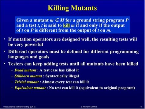 Software Testing Introduction Program Based Grammars Ppt