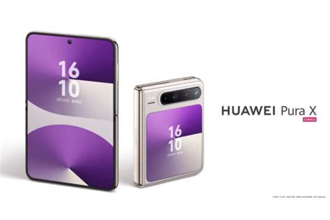 Huawei Pura X Is A New Take On Foldable Smartphones