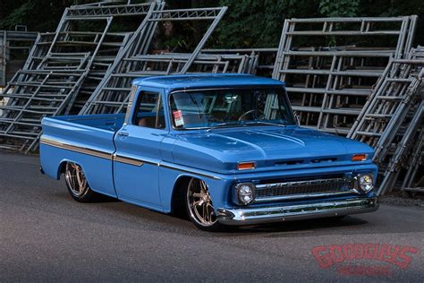 Home Blued Russ Moens 66 Chevy C10 Is A Shining Example Of Garage