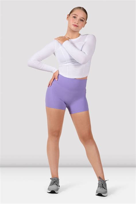 Apex Teen Dynamic Long Sleeve Top White Bloch Dance Uk