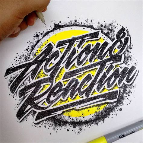 张力十足的手绘英文字形设计欣赏！ By Juantastico手绘字形张力新浪新闻