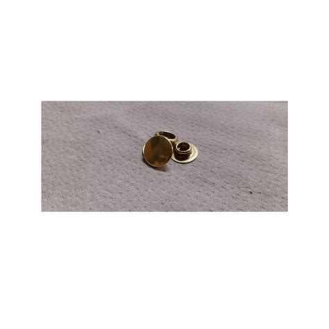 Small Press Studs Brass Crispin Leather