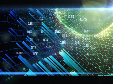 Abstract Analysis Infographics Background Spatio Temporal Data Big