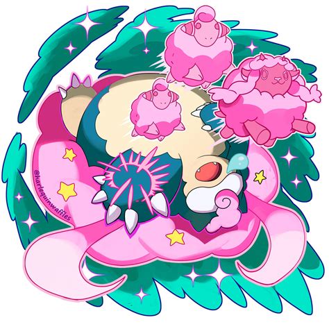 Mega Snorlax Snore By Harlequinwaffles On Deviantart