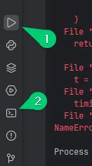 Two Terminals In Pycharm Python Help Discussions On Python Org