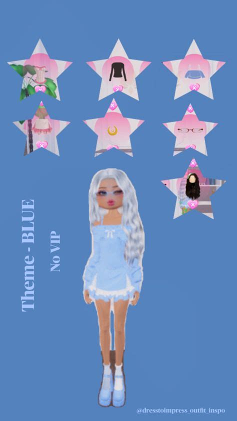 Blue Dti Outfit