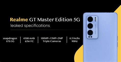 Realme GT Master Edition G Key Specifications Leaked Ahead Of Launch Gizmochina